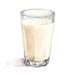 10 Printable Glass of Milk Art, Watercolor Milk, Healthy Food Decor ...