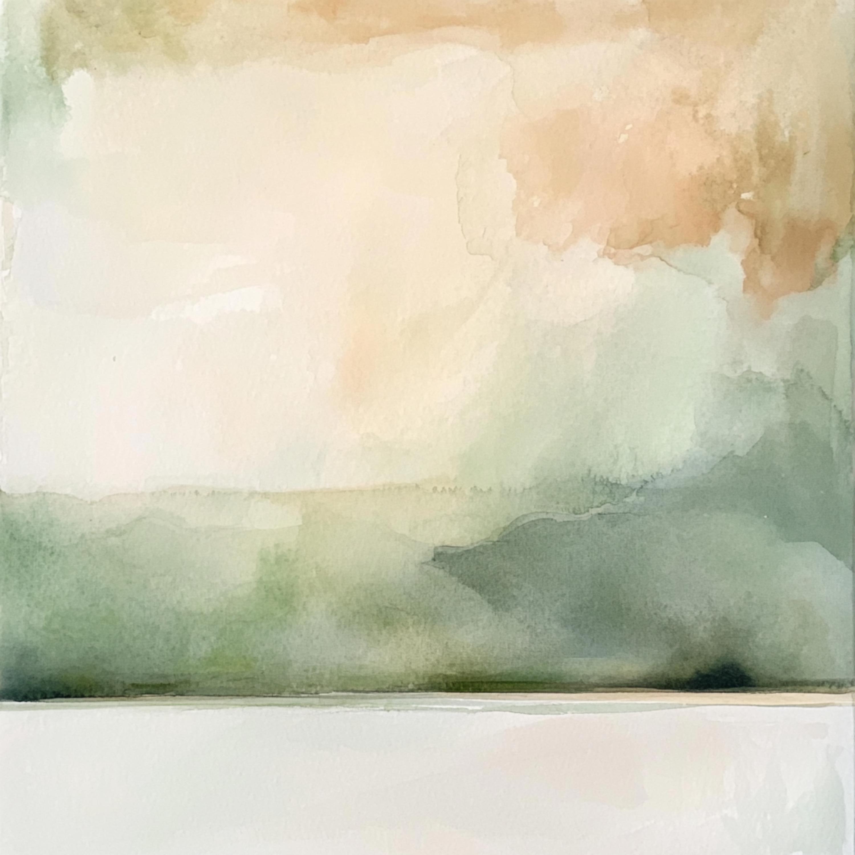 10 Printable Watercolor Abstract Neutral Landscape, Watercolor Sage ...