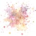 10 Printable Watercolor Abstract Splatter, Watercolor Pink Beige ...