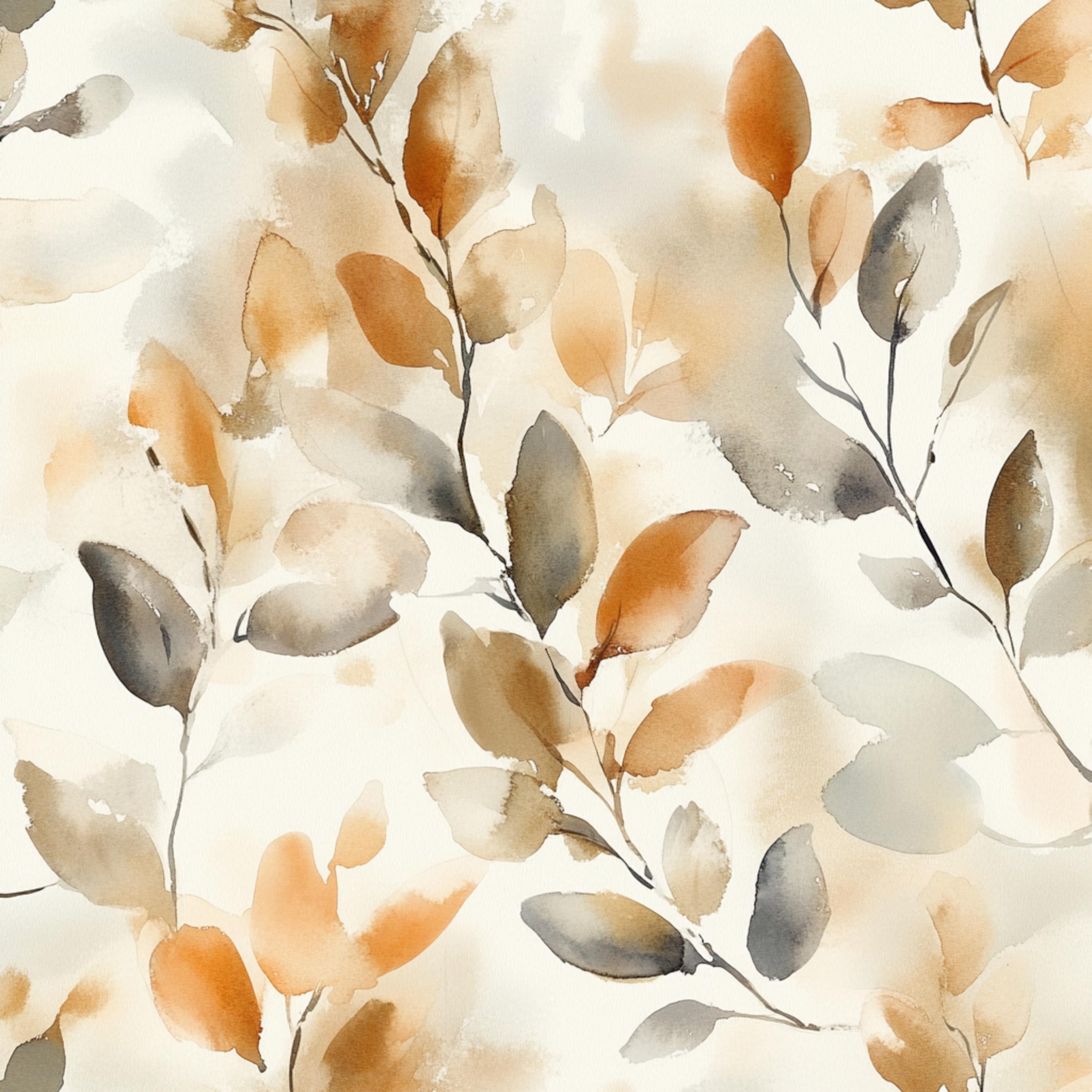 10 Printable Abstract, Botanical Watercolor, Beige Minimalist Art ...