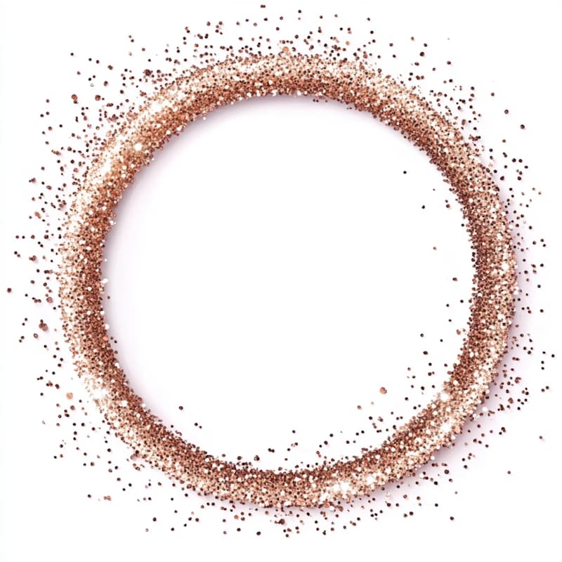 Rose Gold Circle Wall - Etsy