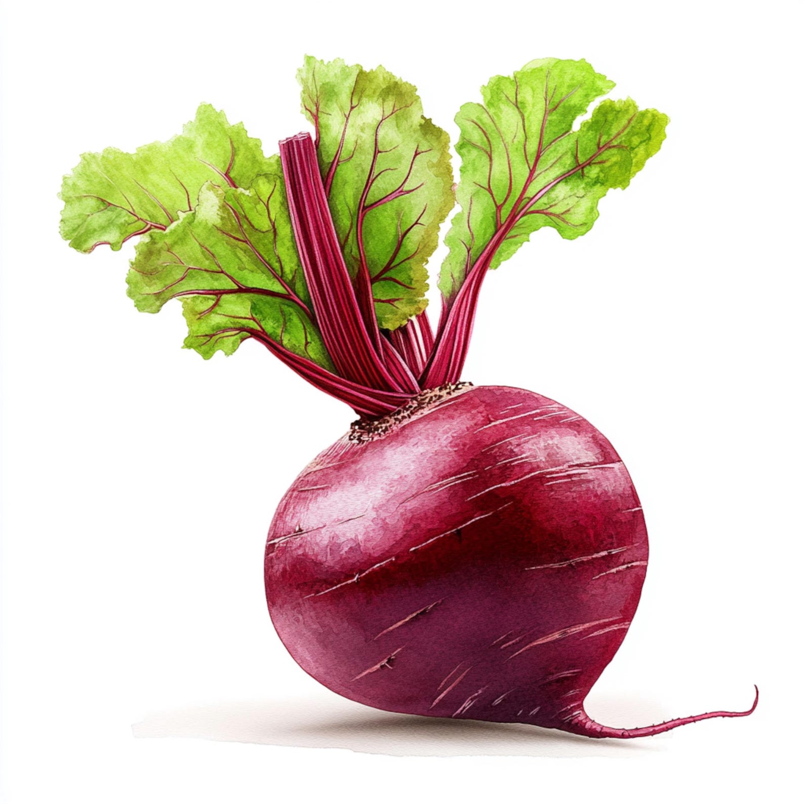 10 Printable Beet Decor, Watercolor Images, Beet Root Clip Art ...