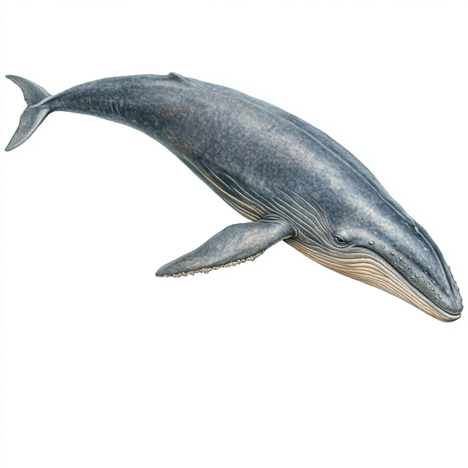 10 Printable Blue Whale Clipart, Whale Watercolor, Nautical Clip Art ...