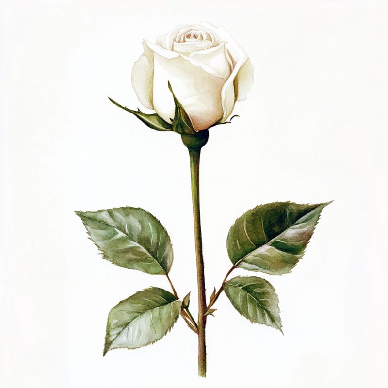 Rose Buds Drawing - Etsy