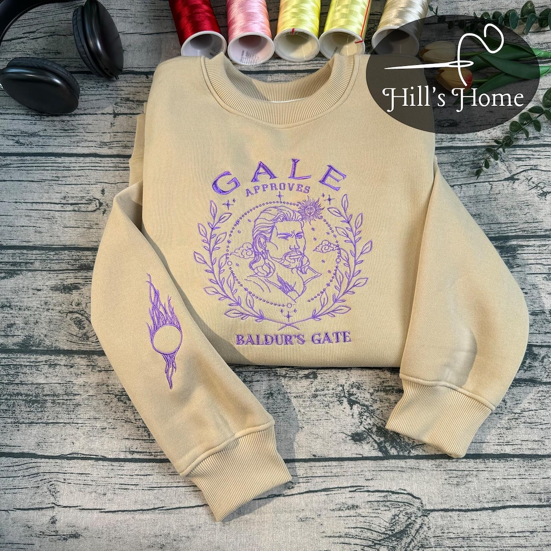 Gale Dekarios With Tattoo on Sleeve 02 Embroidered Sweatshirt, Gale ...