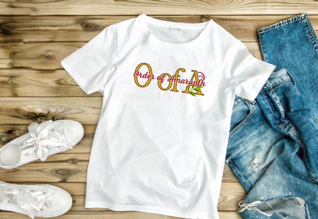 Order of Amaranth, Masonic Tee, Higher House Gift, Masonic Clothing ...