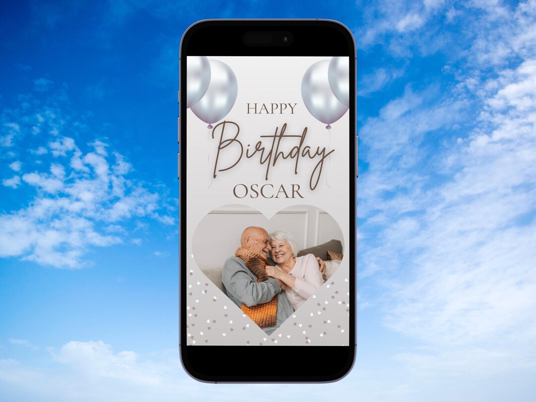 Digital Birthday Card gift Ful, Customisable Card, Gift, Birthday Cards ...