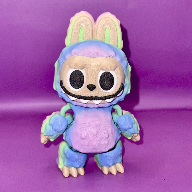 Labubu Rainbow Doll - Etsy