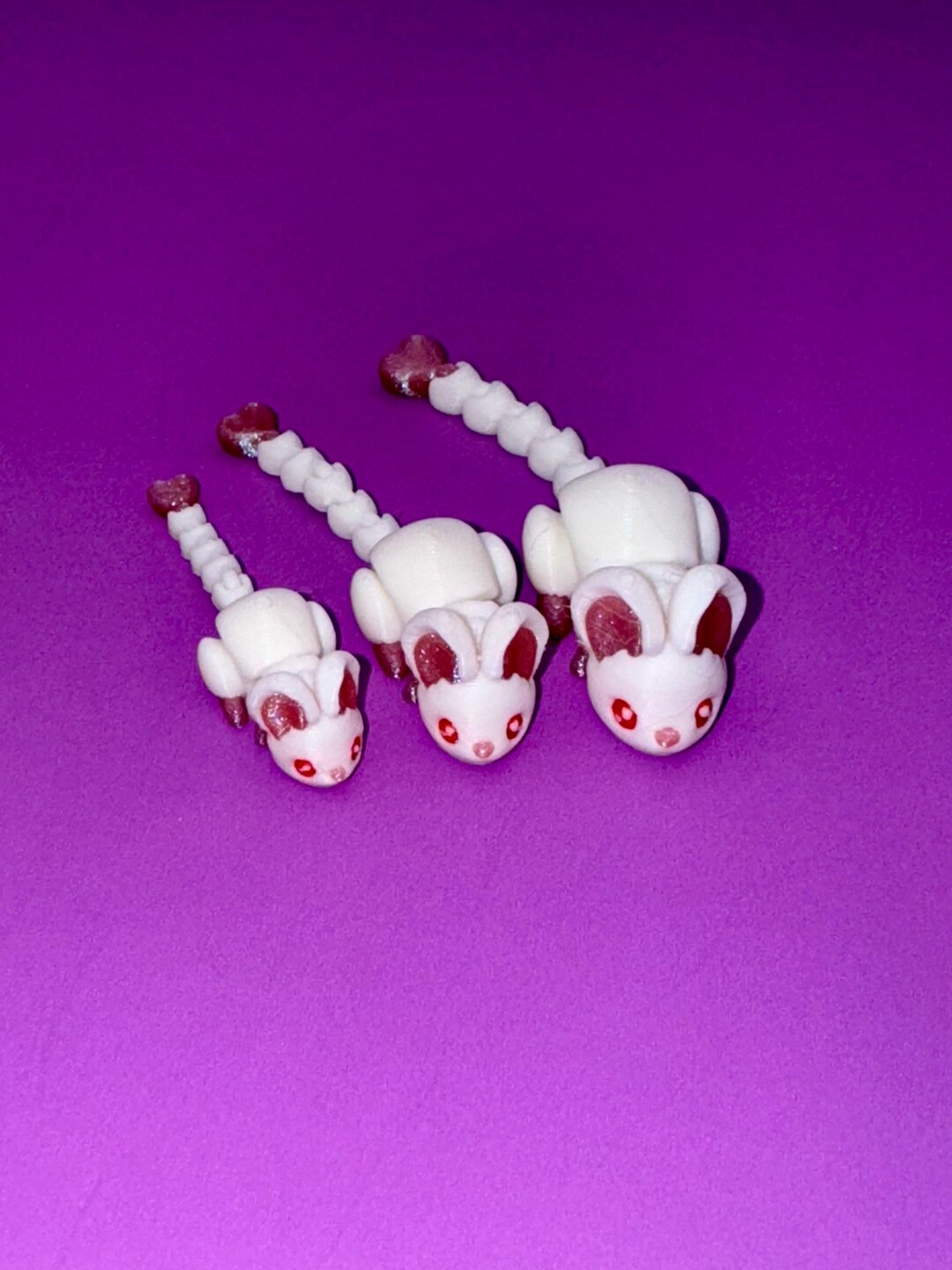 3D Printed Articulated Mouse Mice Fidget - Etsy