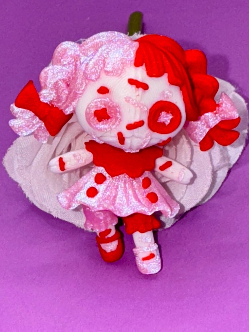 3D Printed Articulated Twisty Prints Creepy Doll - Etsy