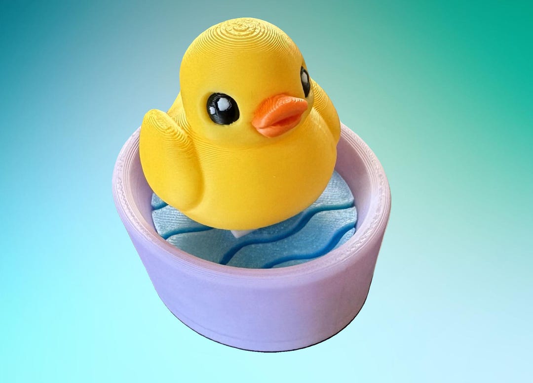 Ducky Duck Clicker Tub Fidet Fun Easter Toy Cruise Duck - Etsy