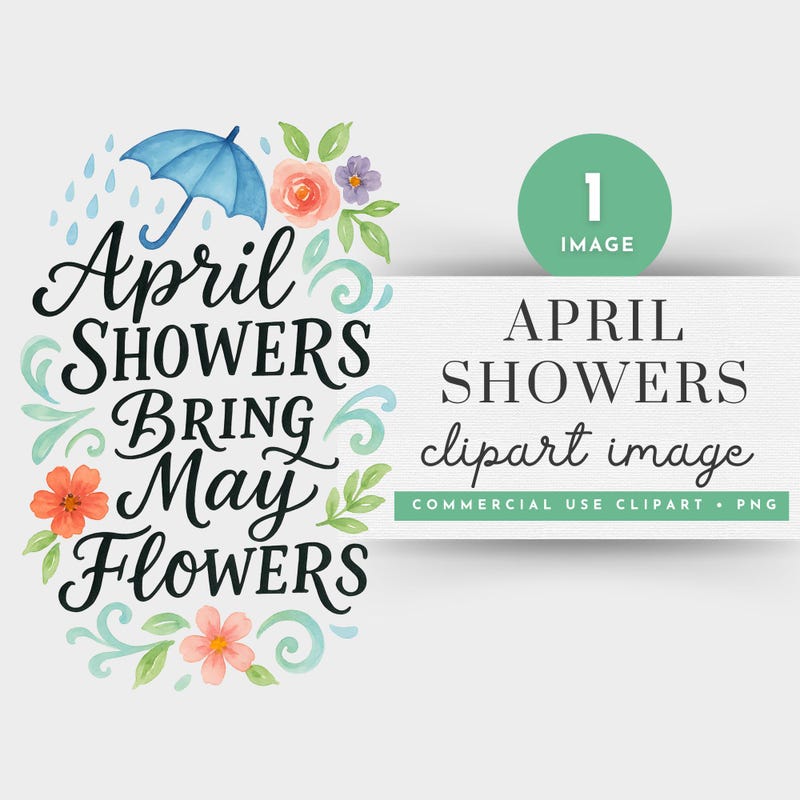 April Showers - Etsy