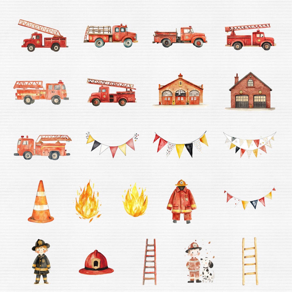 Fire Engine Nursery Clipart, Fire Station Clip Art, Fire Engine Clipart ...