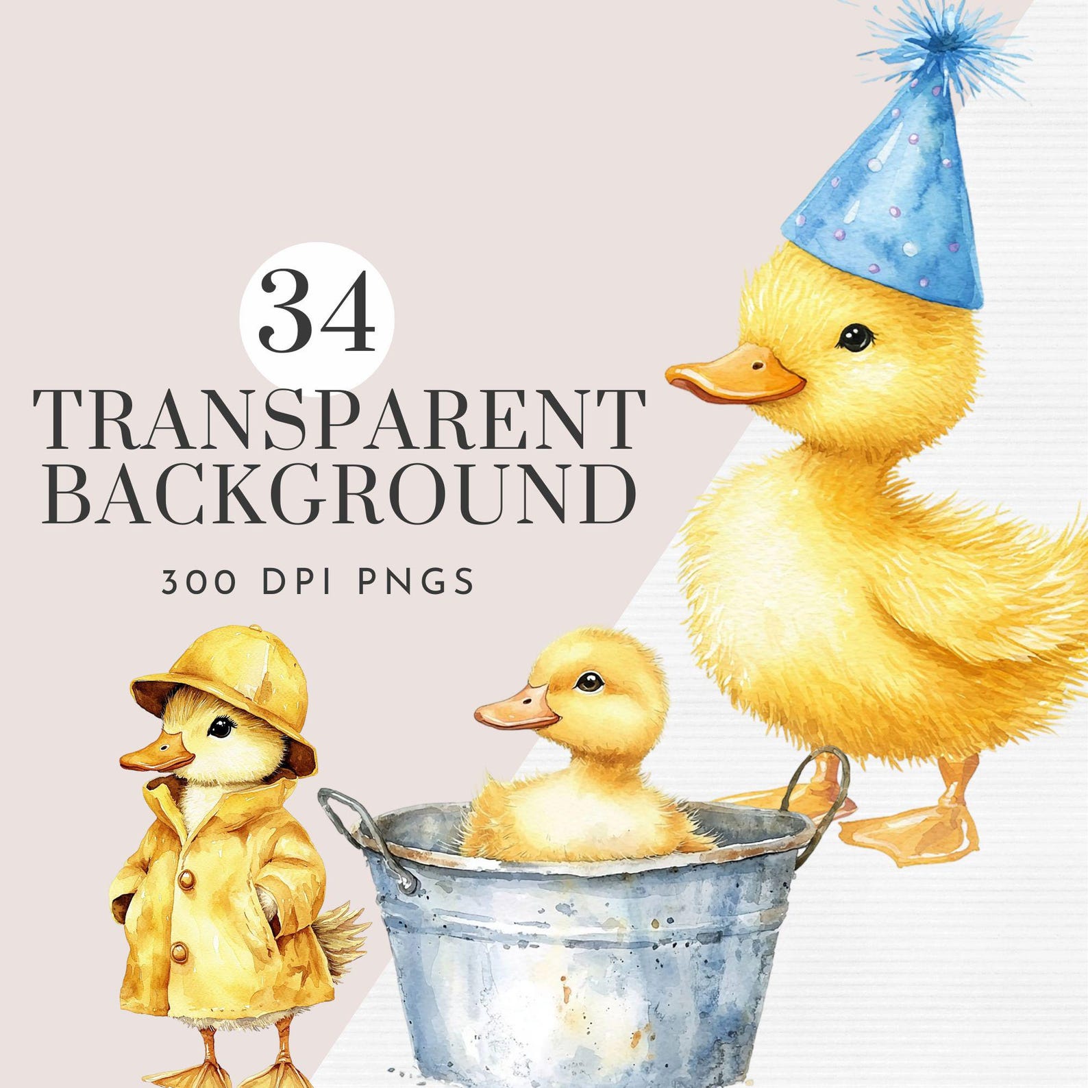 Lucky Duck Clipart, Yellow Duck Clipart, One Lucky Duck, Cute Ducks ...