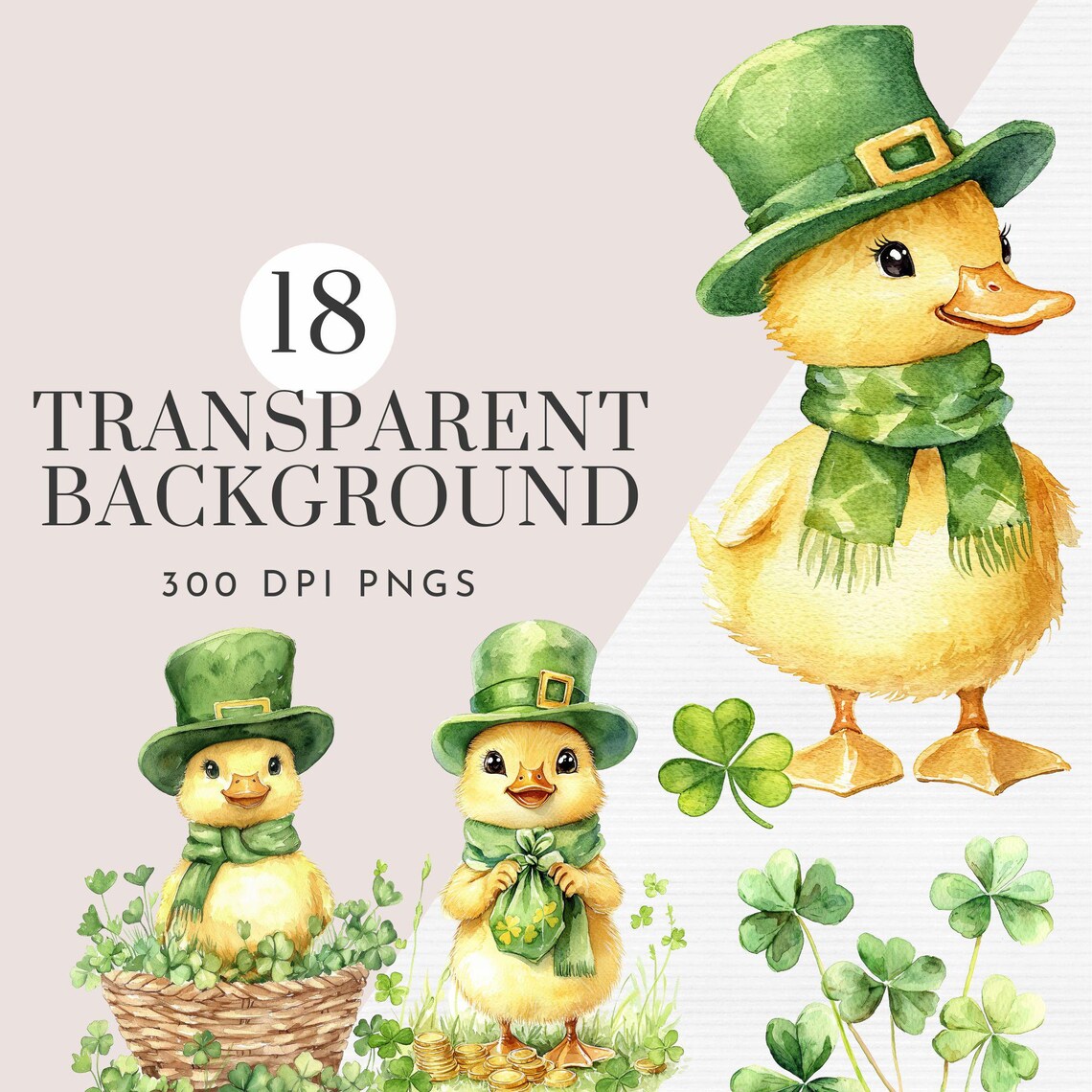 Lucky Duck Clipart, Yellow Duck Clipart, One Lucky Duck Invite, Cute ...