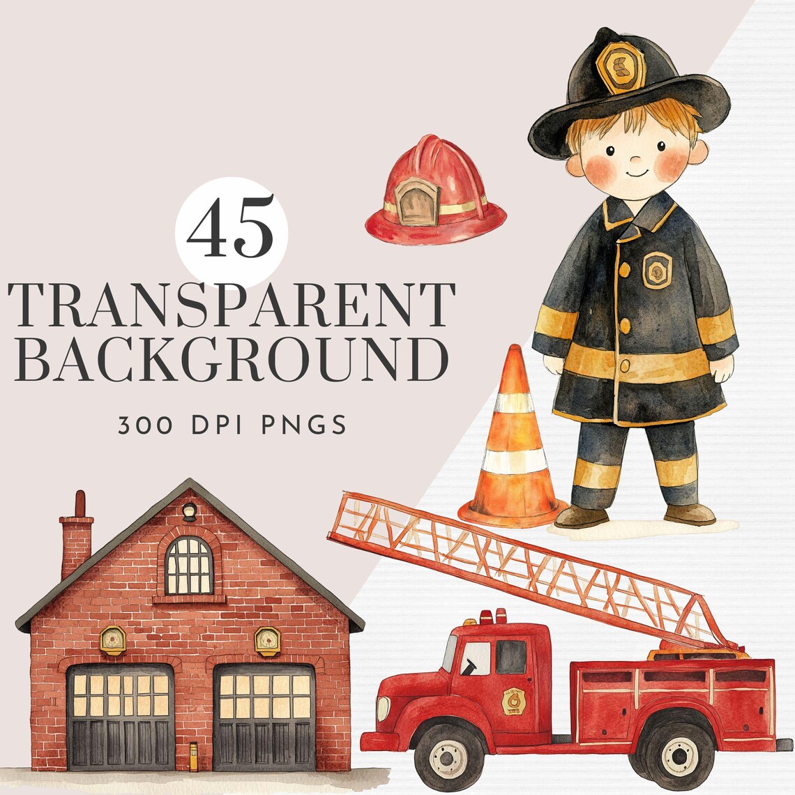 Fire Engine Nursery Clipart, Fire Station Clip Art, Fire Engine Clipart ...