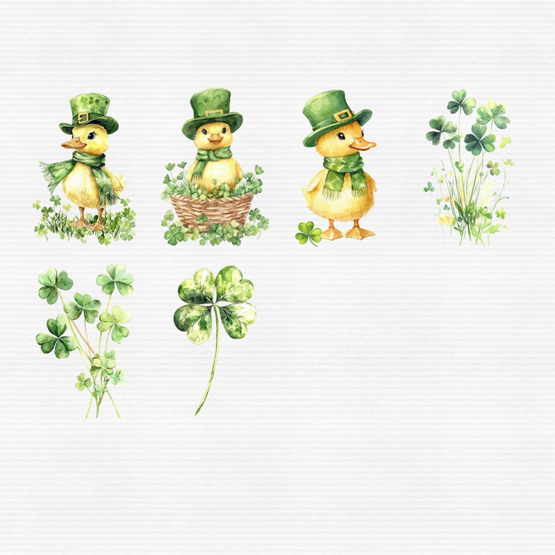 Lucky Duck Clipart, Yellow Duck Clipart, One Lucky Duck Invite, Cute ...