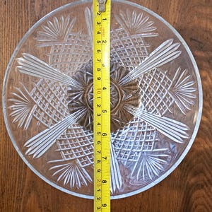 Covetro Crystal Bowl – 8" Pineapple Design Serving Dish, Made in Italy ...