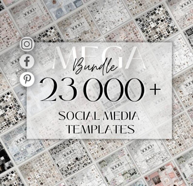 Social Media Templates Canva | Instagram Template Canva - Etsy