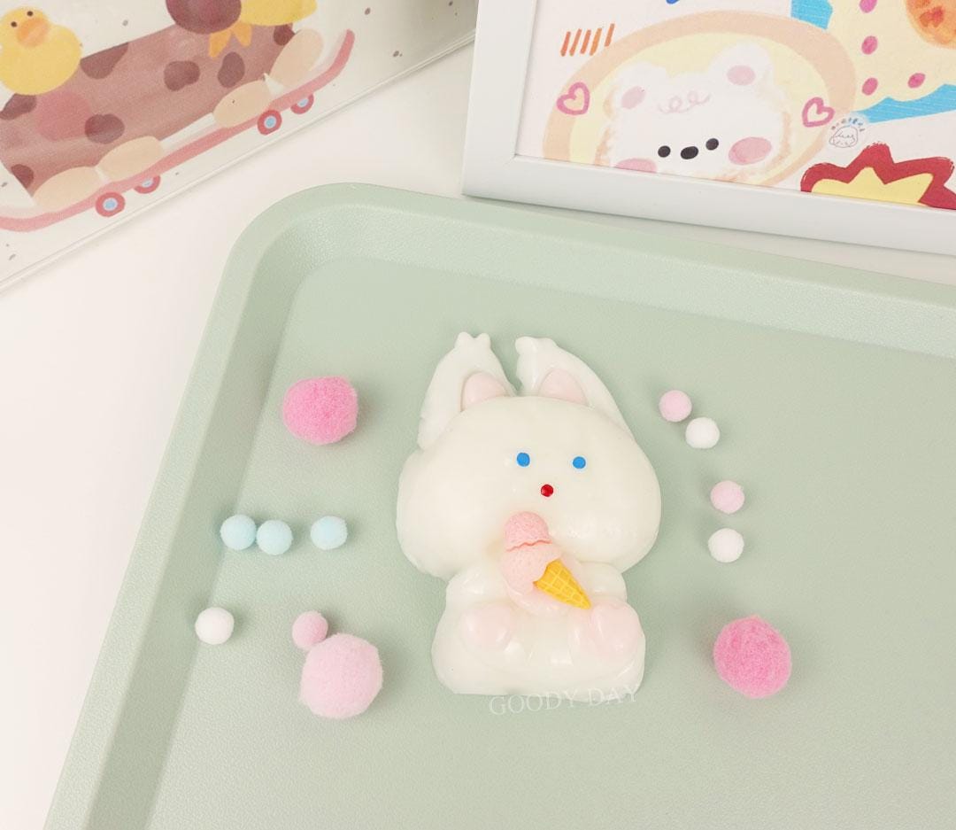 Bunny Squishy Toy, Taba Squishy, Cute Squishy Toy, Hand Made, Stress ...