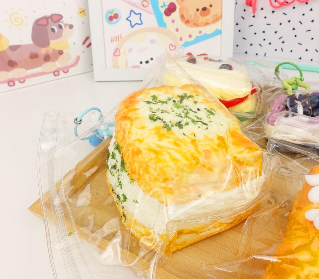 Jumbo Toast Squishy Toy, Taba Squishy Toy, Toast Squishy, Hand Made ...