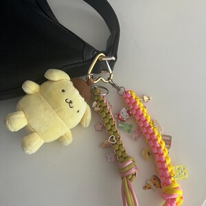 Custom Paracord Bag Charm & Keychain - Etsy