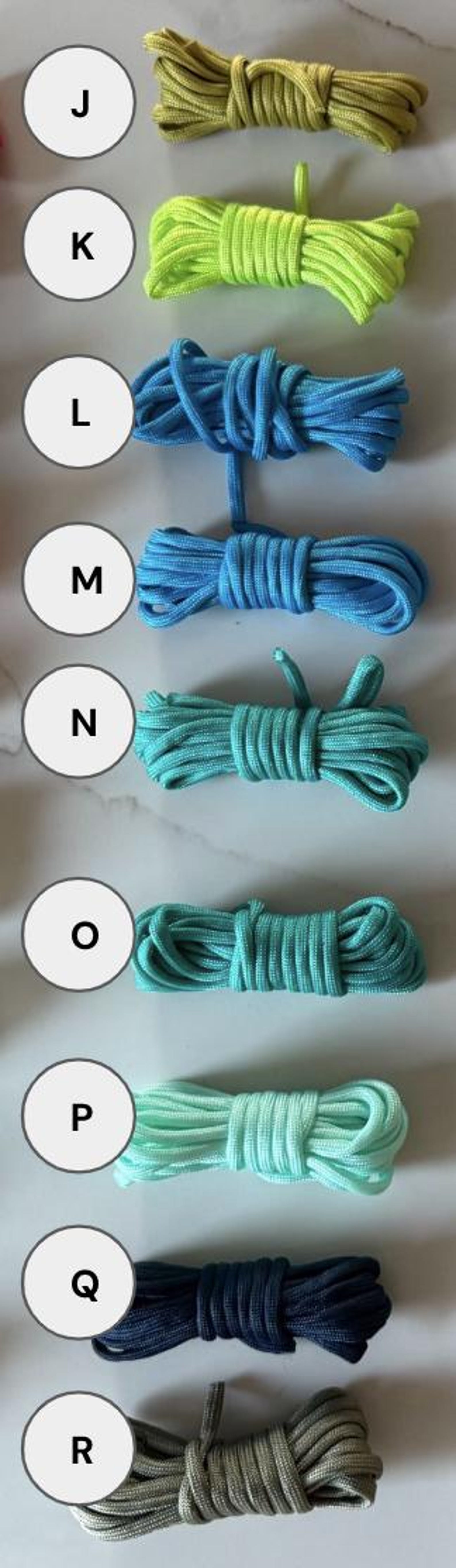 Custom Paracord Bag Charm & Keychain - Etsy