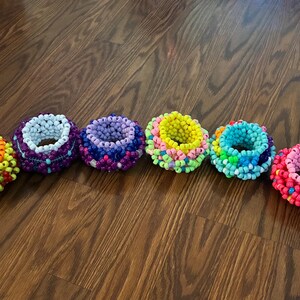 My Little Pony 3D Cuff Beaded Braclet Kandi MLP - Etsy
