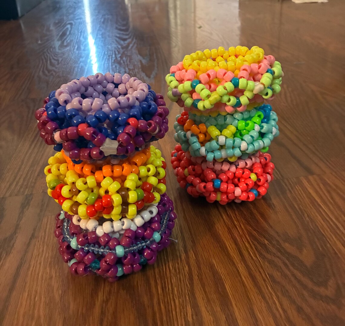 My Little Pony 3D Cuff Beaded Braclet Kandi MLP - Etsy