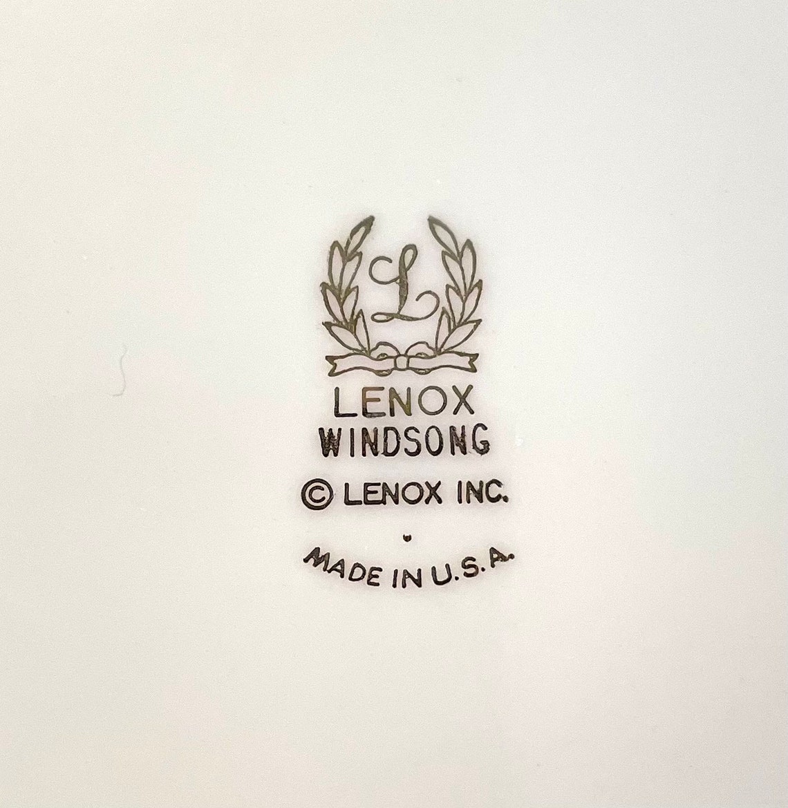 Broken China Jewelry, Lenox Windsong China Heart, Sweet and Petite ...