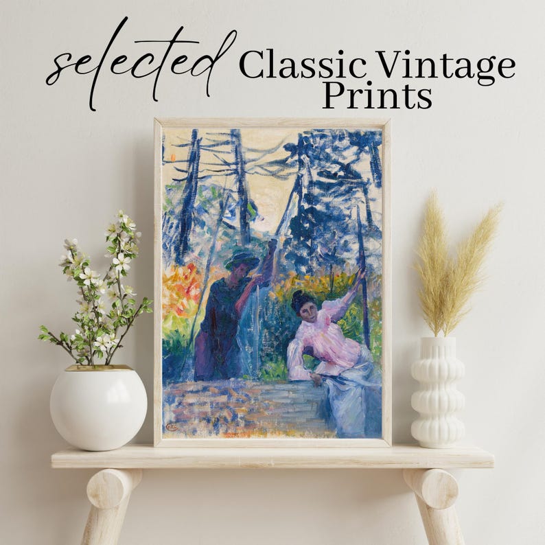 300+ Selected Vintage Classical Printable Rustic European Wall Art ...