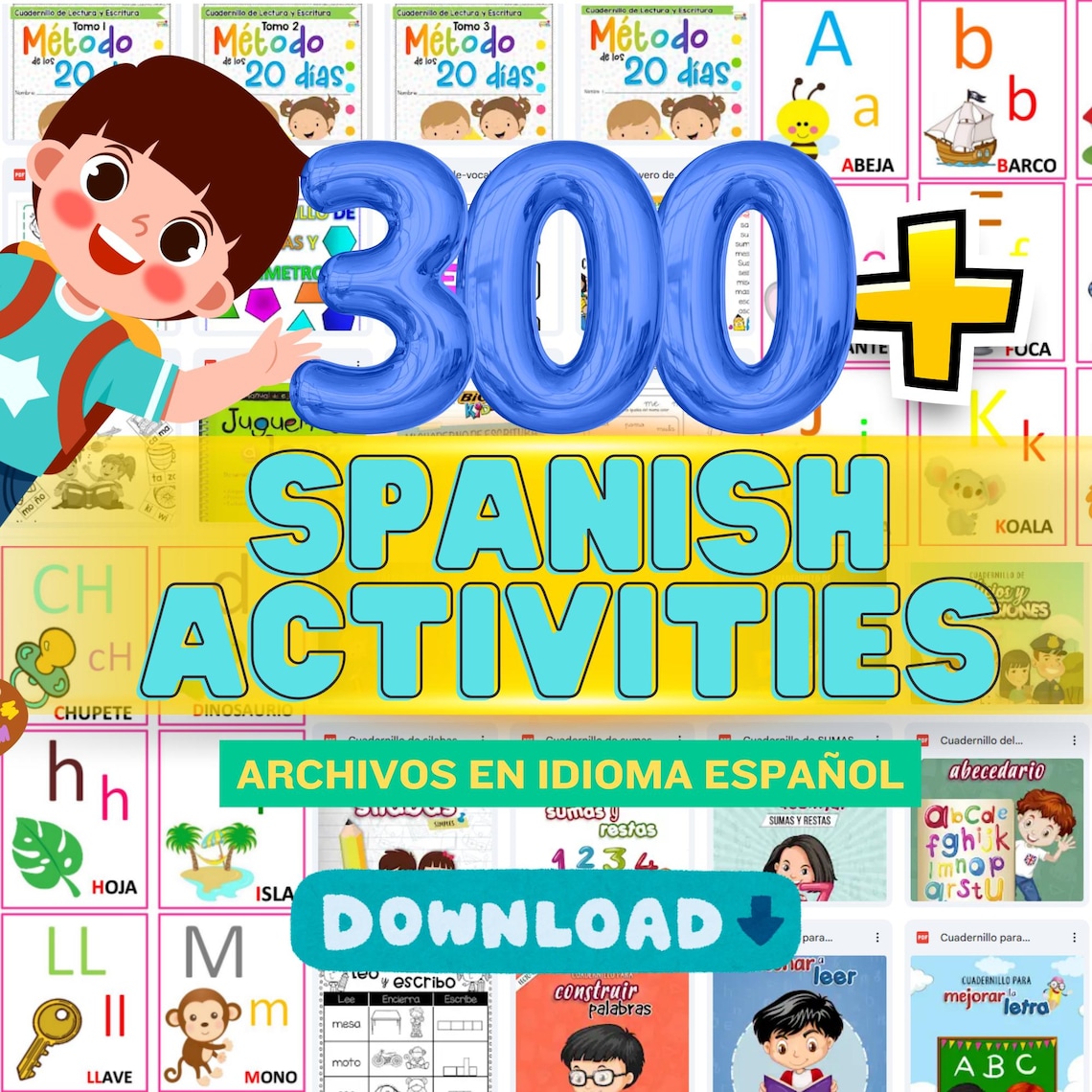 300+ Spanish Learning Activities and Coloring Books for Kids ...