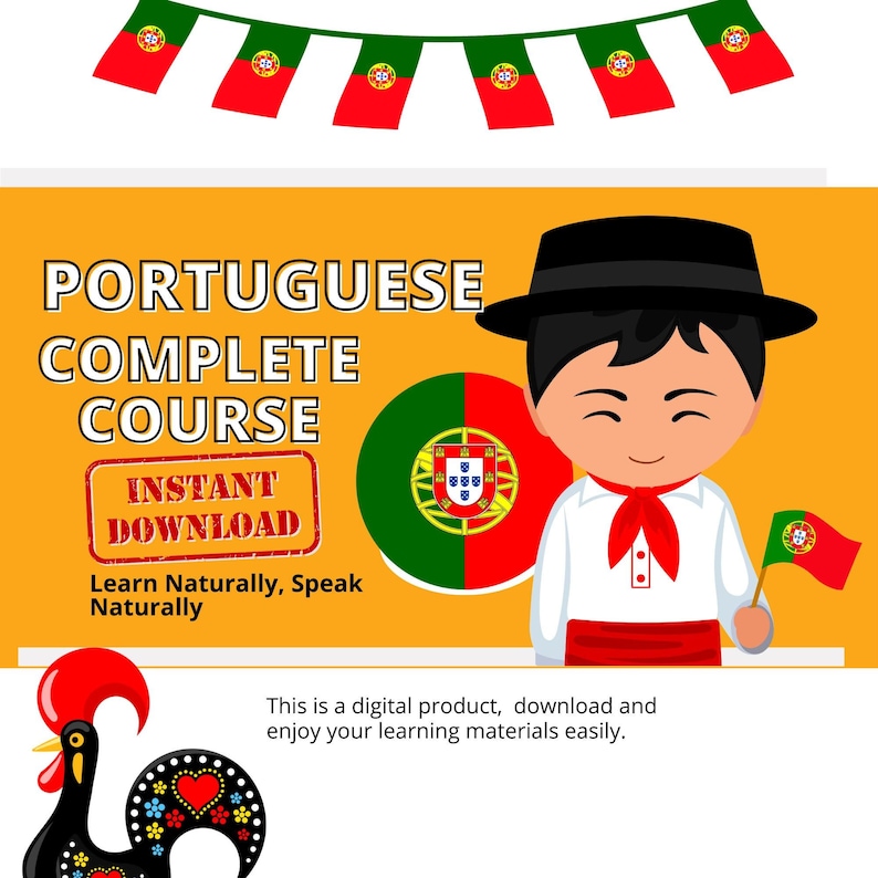 Learn PORTUGUESE Language Complete Package | Master PORTUGUESE for ...