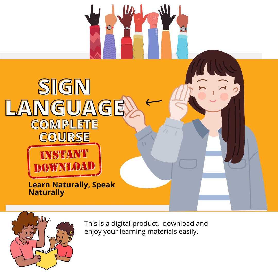 Learn SIGN Language Complete Package | Master SIGN for Beginners to ...