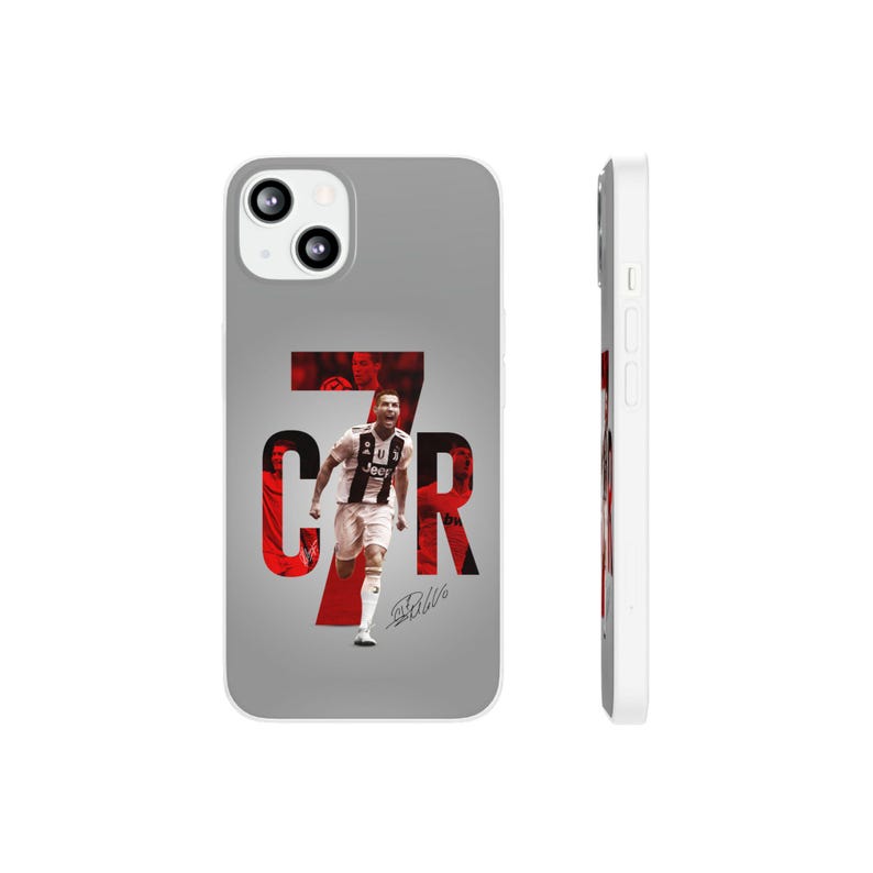 Cristiano Ronaldo CR7 Phone Case CR7 All iPhone 12, 13 & 14 Flexible ...