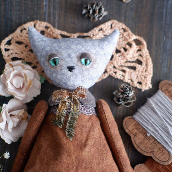 Primitive Rag Doll - Etsy