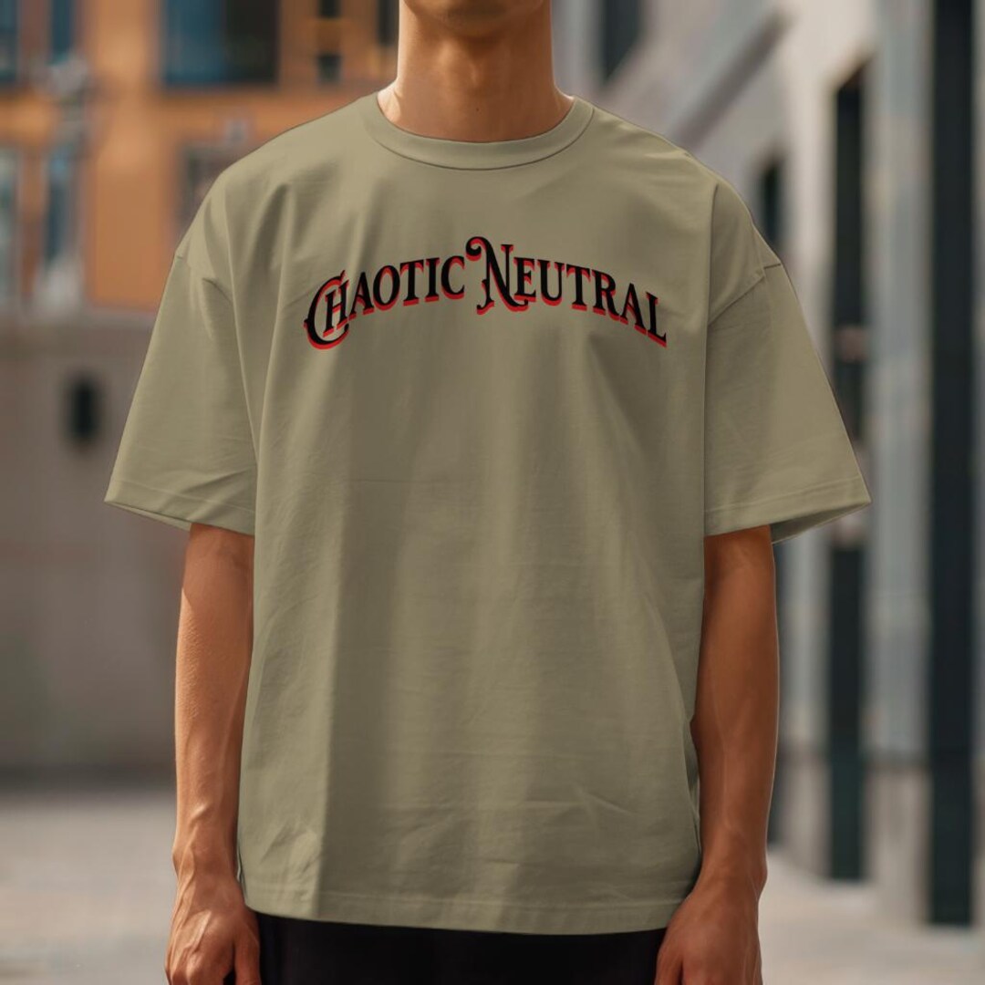 Level up Your Wardrobe With This Chaotic Neutral Dnd Tee Ideal ...