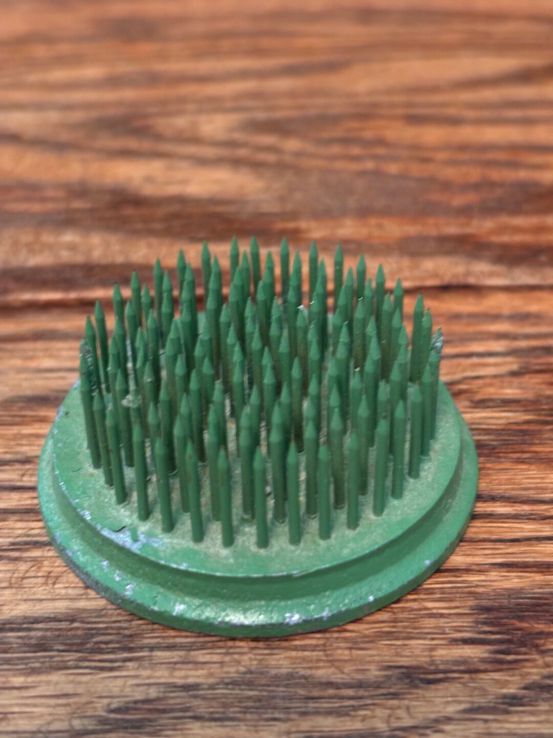 Vintage Metal Pin Flower Frog - Etsy