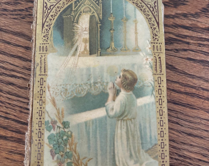 Small Vintage First Communion Prayer Book 1931 - Etsy