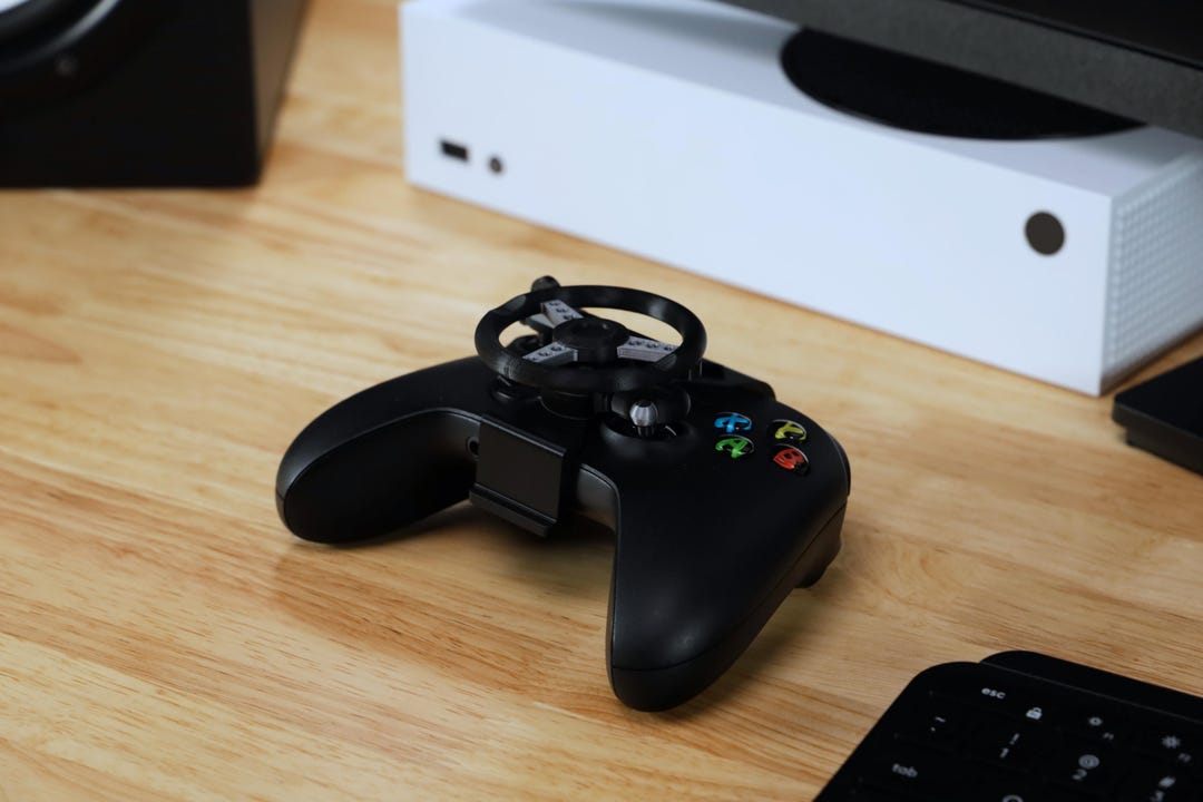 Mini Steering Wheel for XBOX - 3D Printed Controller Accessory ...