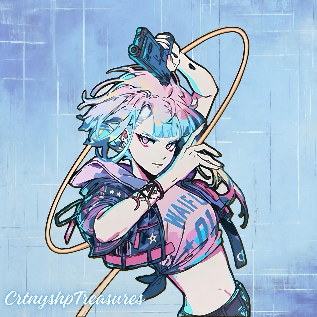 Cyberpunk: Edgerunners Stickers, Reflective Car Stickers, Anime ...