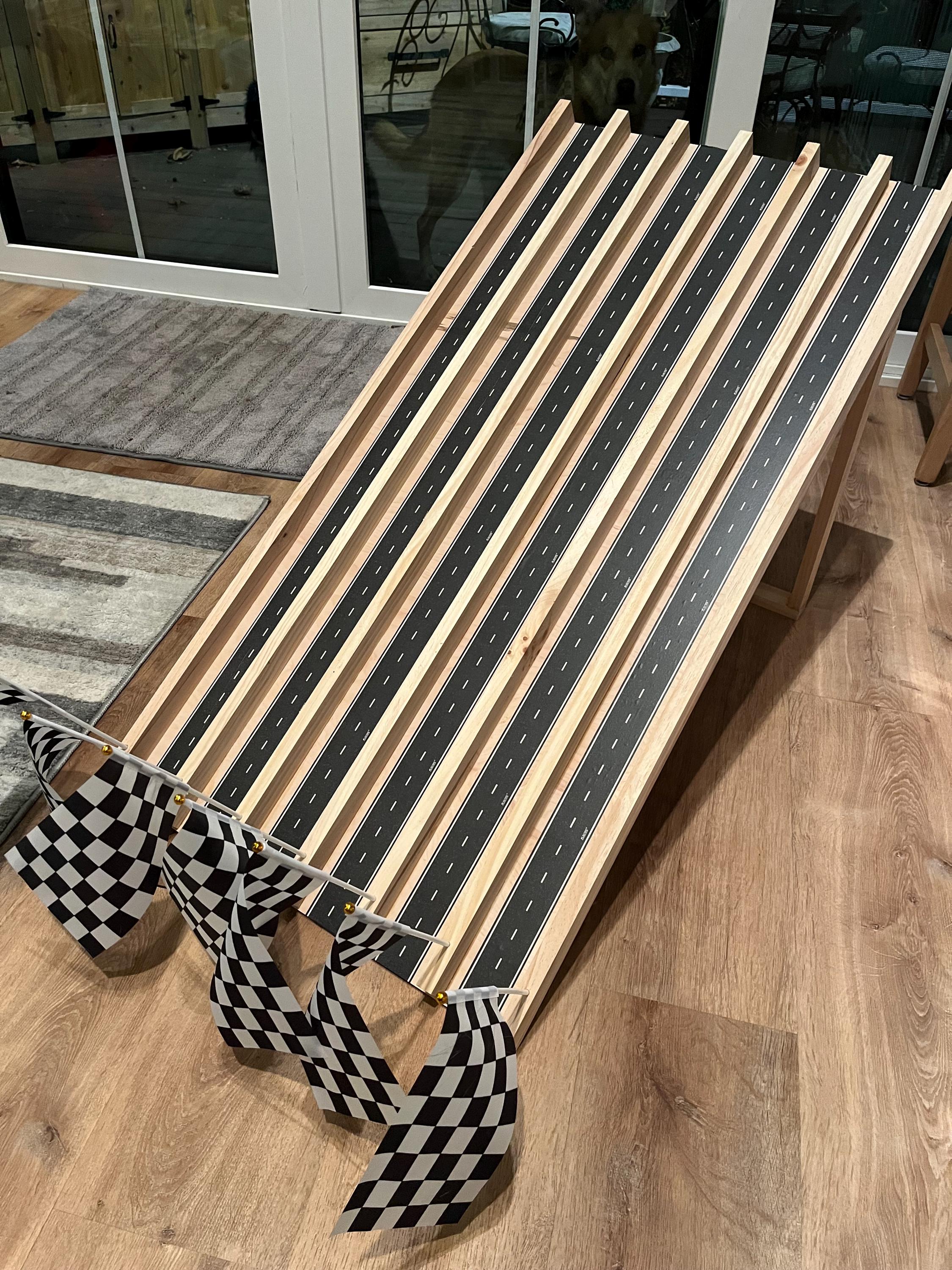 Wood Race Track - Etsy