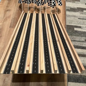 Wood Race Track - Etsy