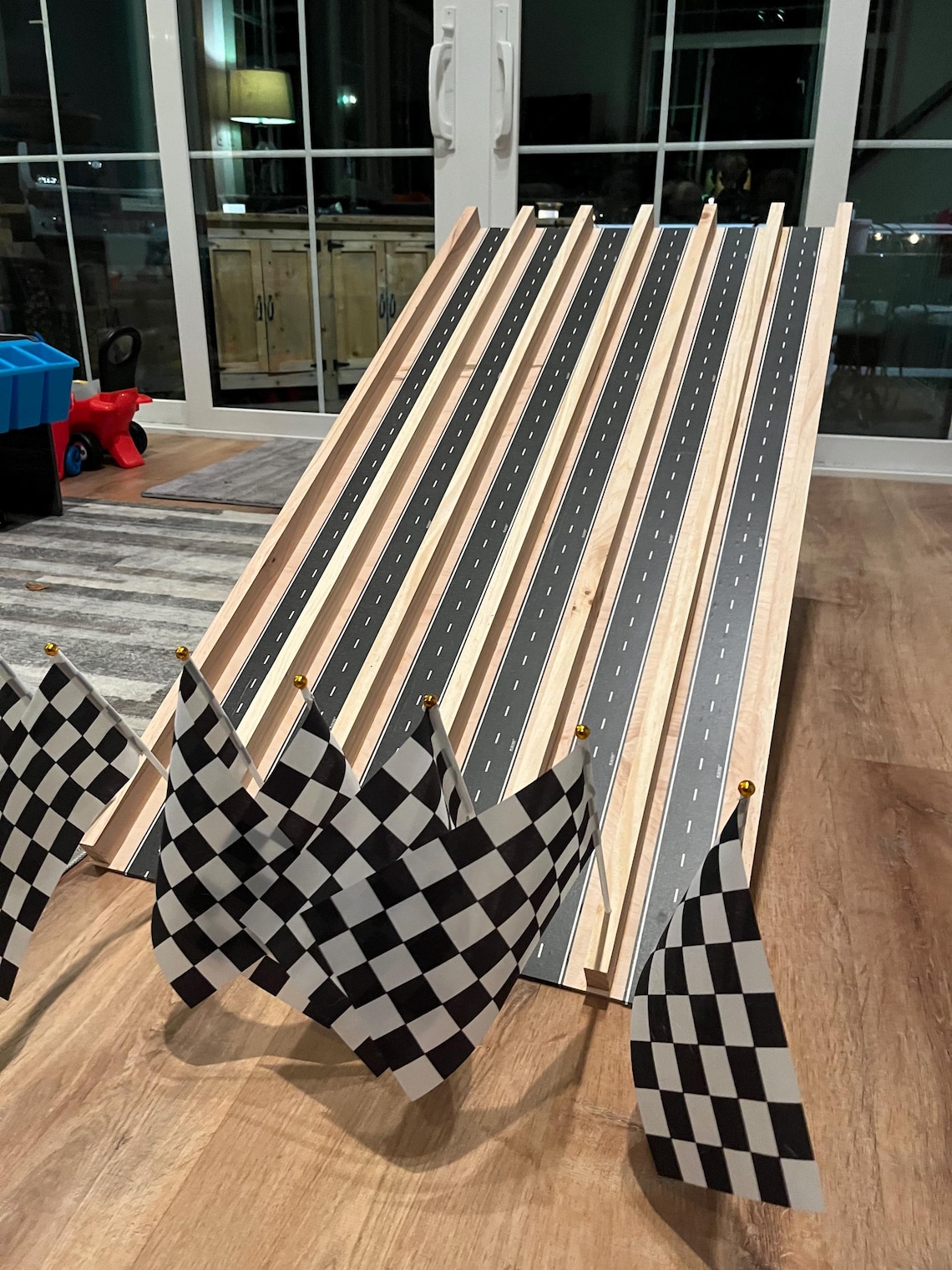 Wood Race Track - Etsy