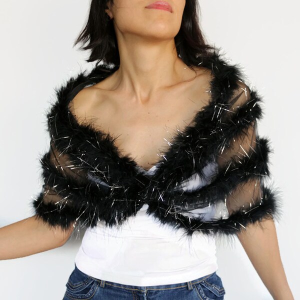 Feather Stole - Etsy