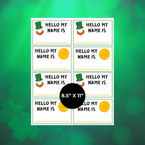 St. Patricks Day Games, What’s Your Leprechaun Name Game, Printable St ...