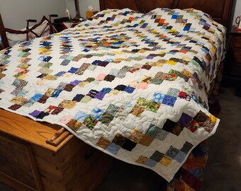 Homemade Patchwork Stars King Size Quilt Custom Order - Etsy