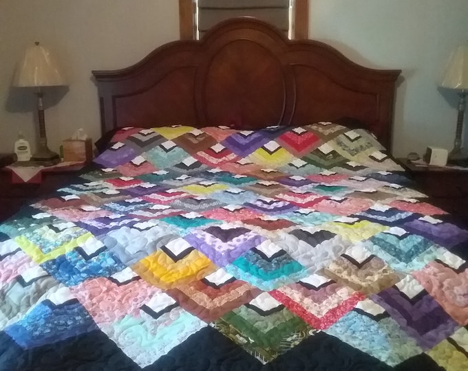 Handmade King/queen Quilt - Etsy