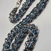 Beaded Sword Belt Chain | Wallet Chain | Handmade Chainmail | Stainless ...