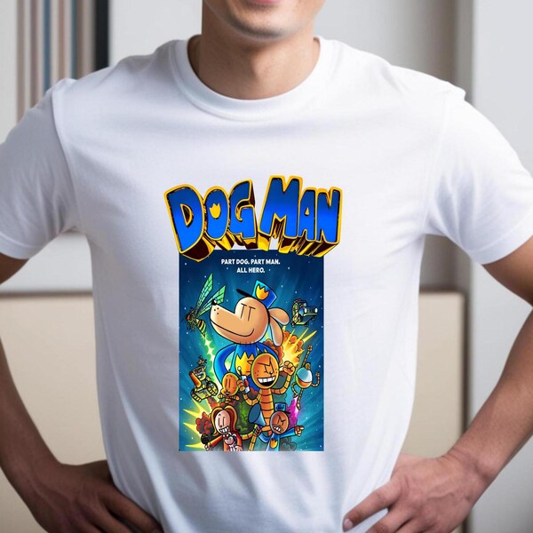 Dog Man T Shirt - Etsy UK